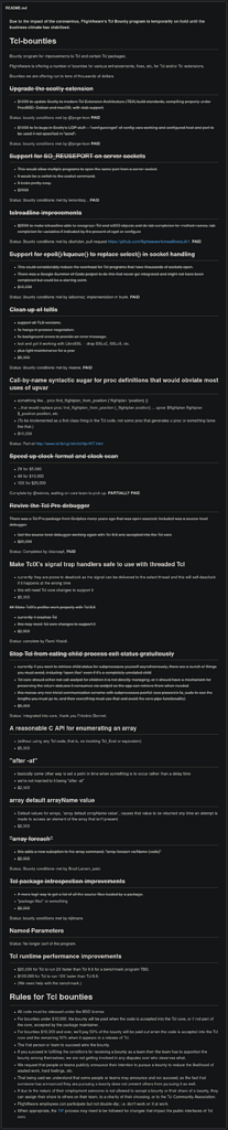 FlightAware 的 Tcl 赏金计划 - 编程 - openSUSE 中文论坛